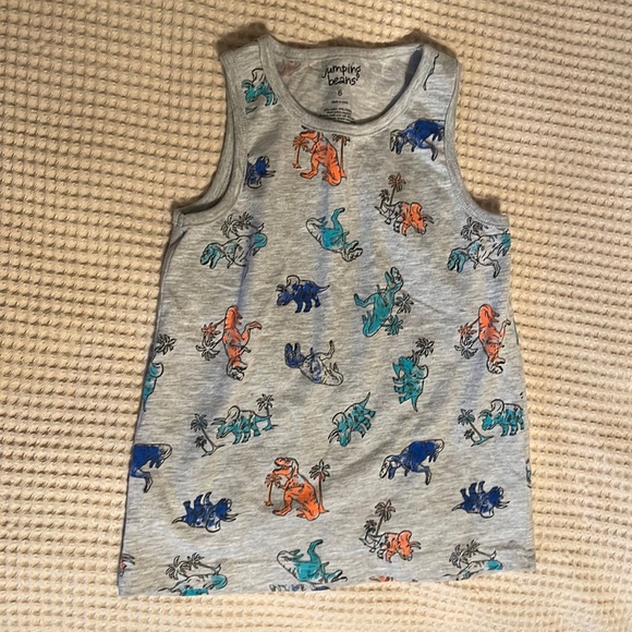 jumping beans | Shirts & Tops | Jumping Beans Dino Tank Size 6 | Poshmark